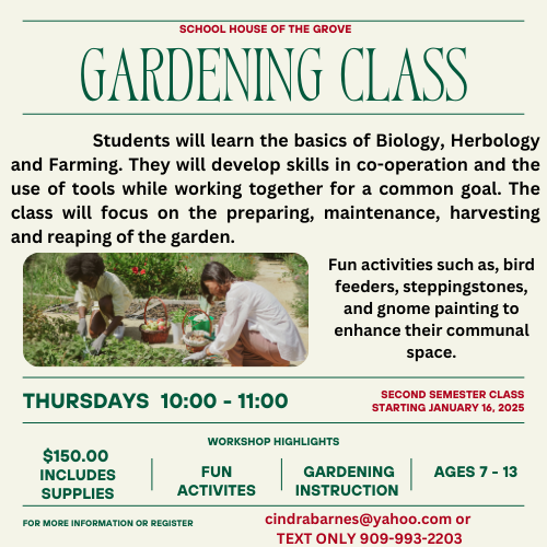 garden class | homeschooling, PSP, resources, counseling, tutorials ...